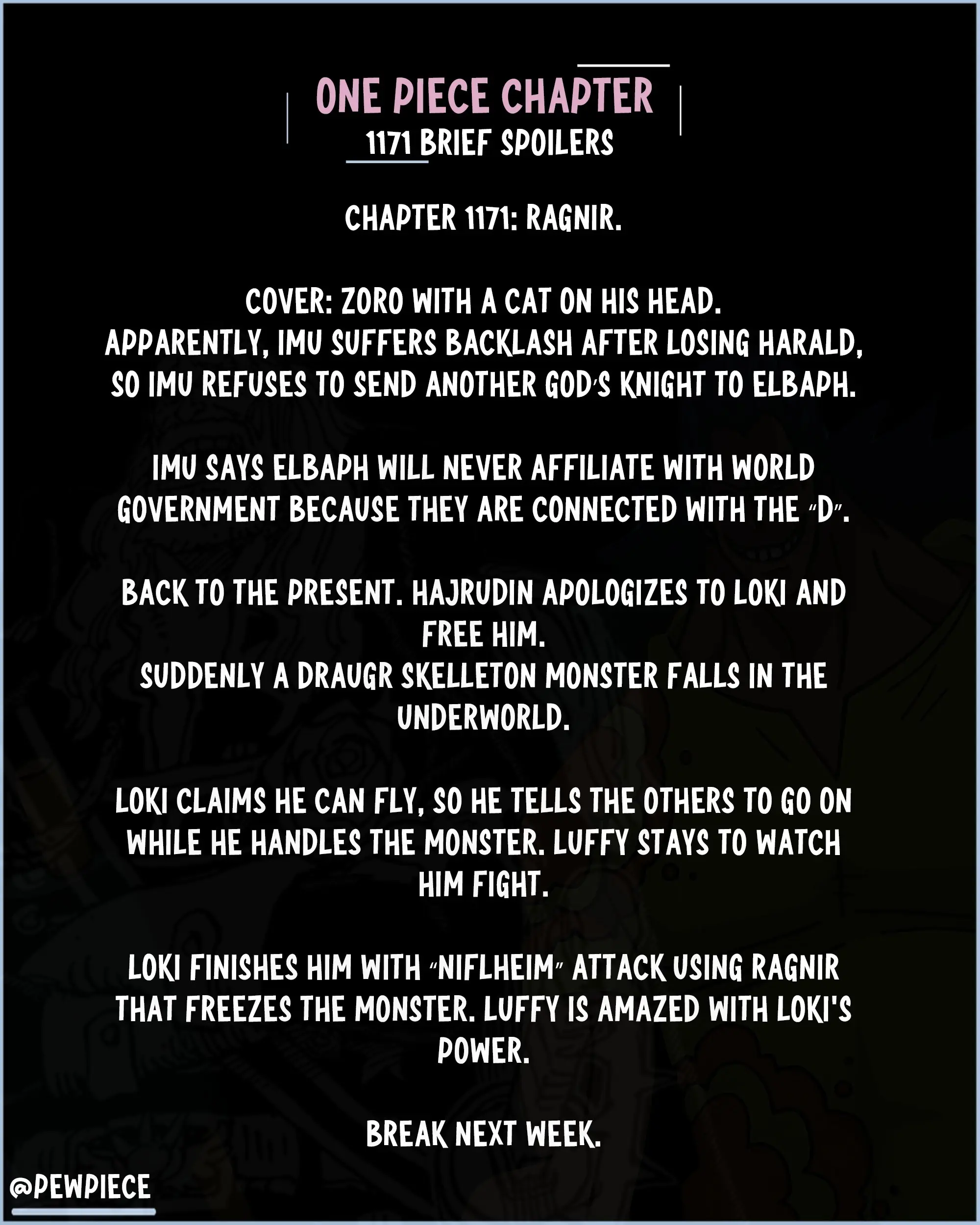 Kapitel 1171 - Spoiler - One Piece Forum - Pirateboard.net