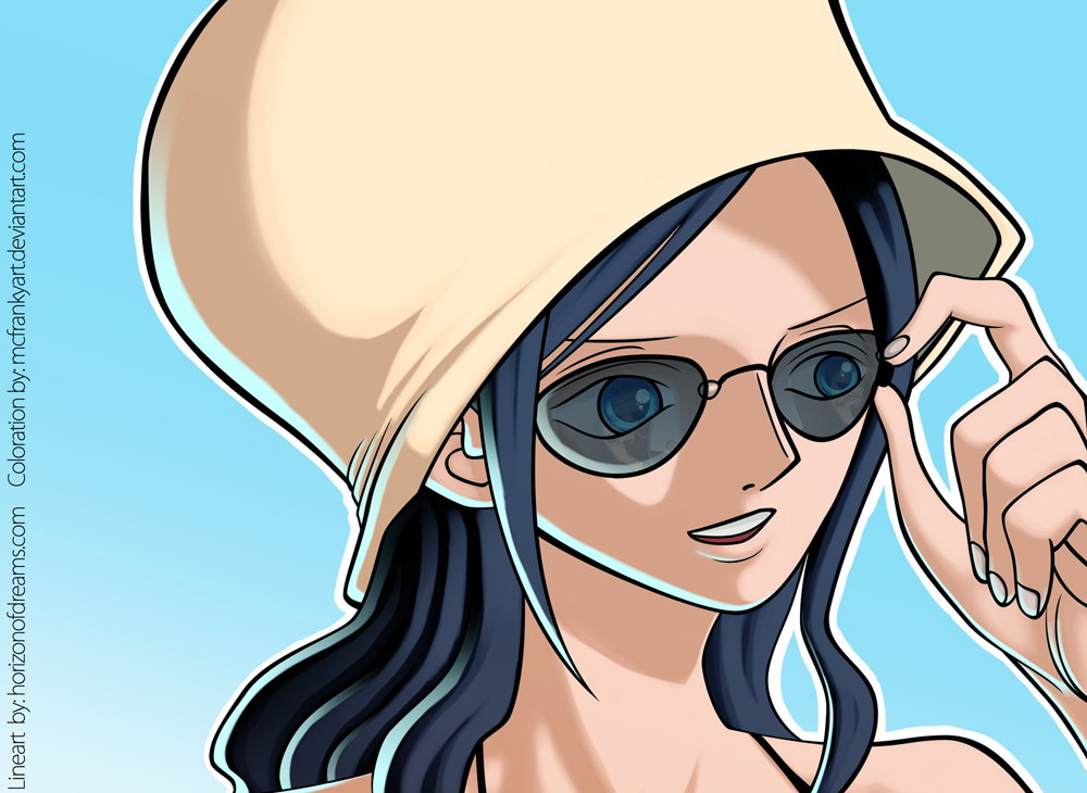 Nico Robin - Dressrosa Style - Galerie - Pirateboard - Das One Piece Forum